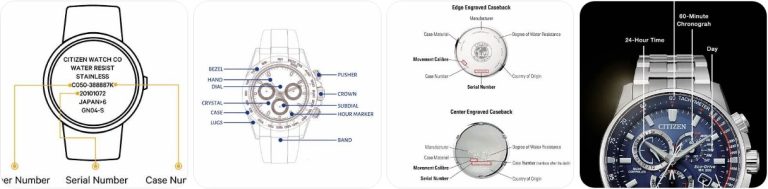 Citizen Watch Parts & Diagram | EyeOnWatch.com